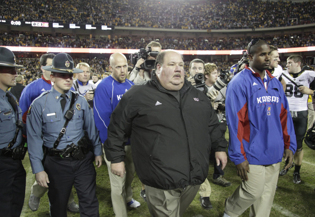 The end of an era: Mangino out at Kansas | News, Sports, Jobs ...